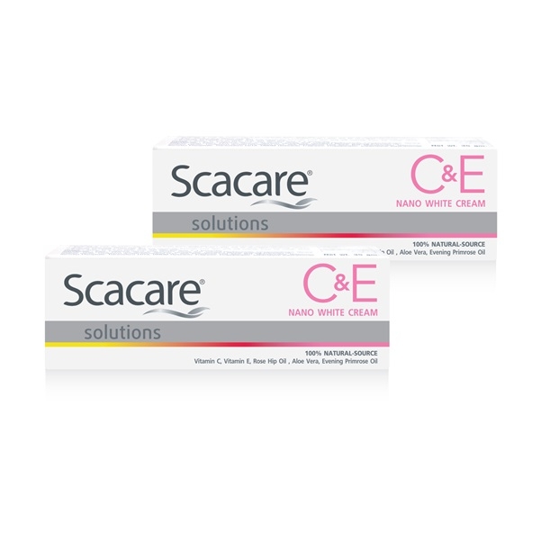 สกาแคร์ โซลูชั่น ซีแอนด์อี นาโนไวท์ ครีม ขนาด 30 กรัม.แพ็คคู่ Scacare ...